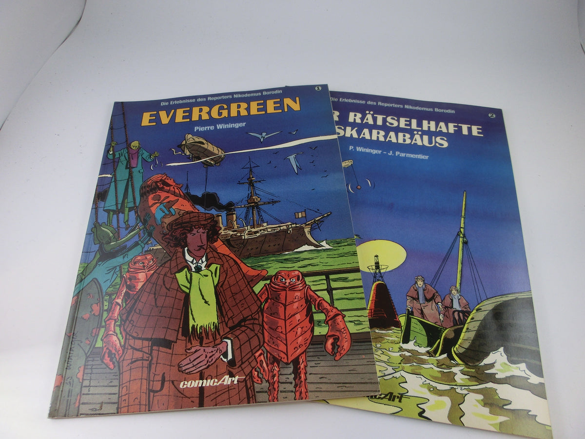 Evergreen / Der Rätselhafte Skarabäus / Comic Art 1983 – Andere Welten