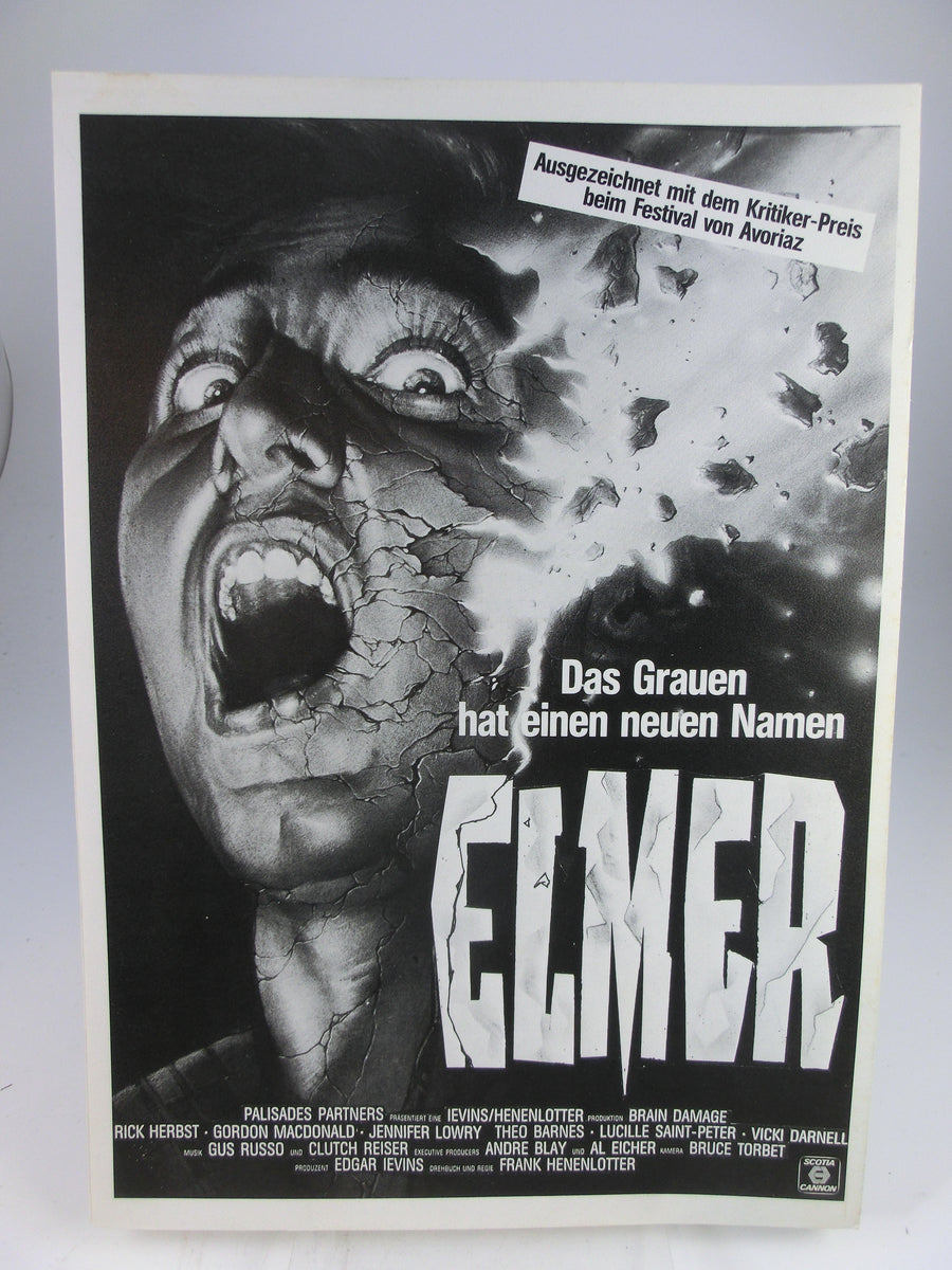 Elmer ( Brain Damage ) - Presseheft – Andere Welten