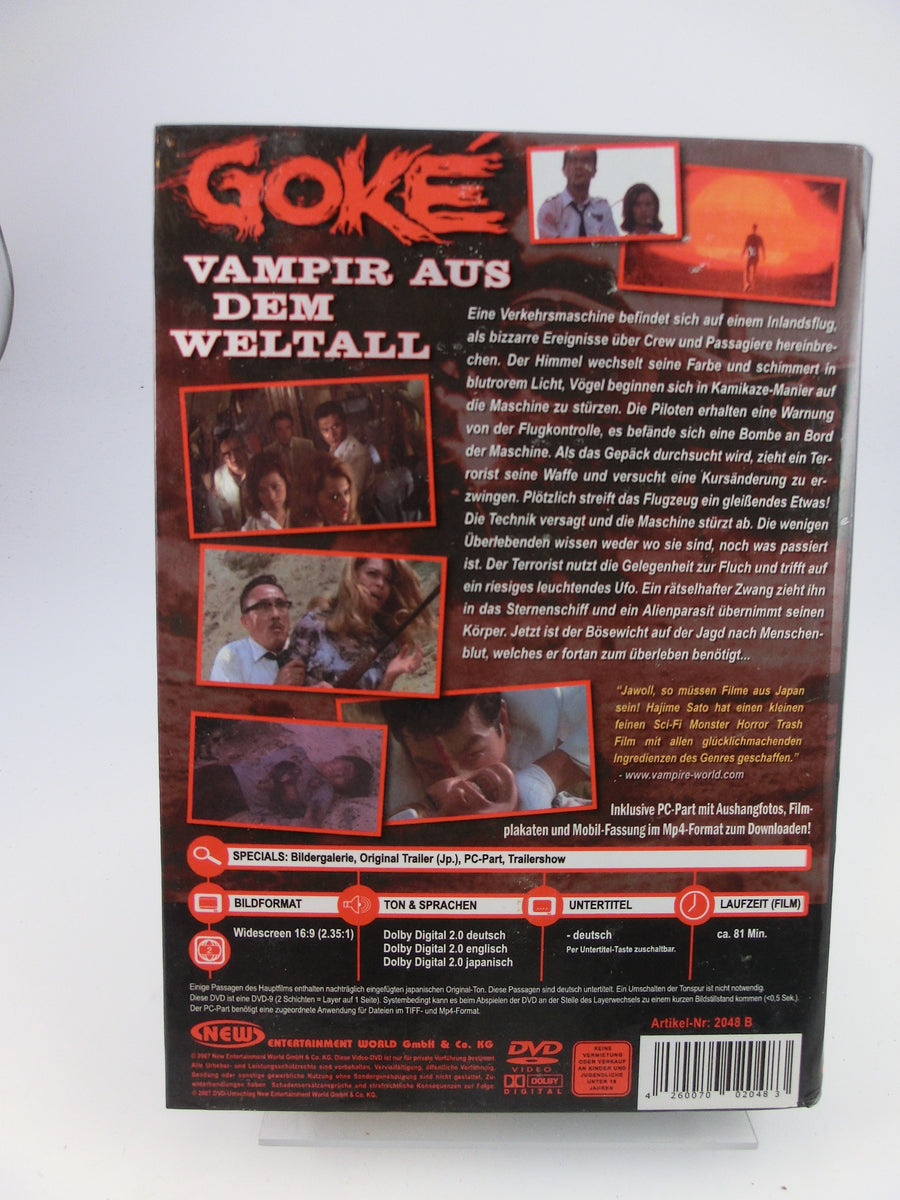 Goke - Der Vampir aus dem Weltall DVD – Andere Welten